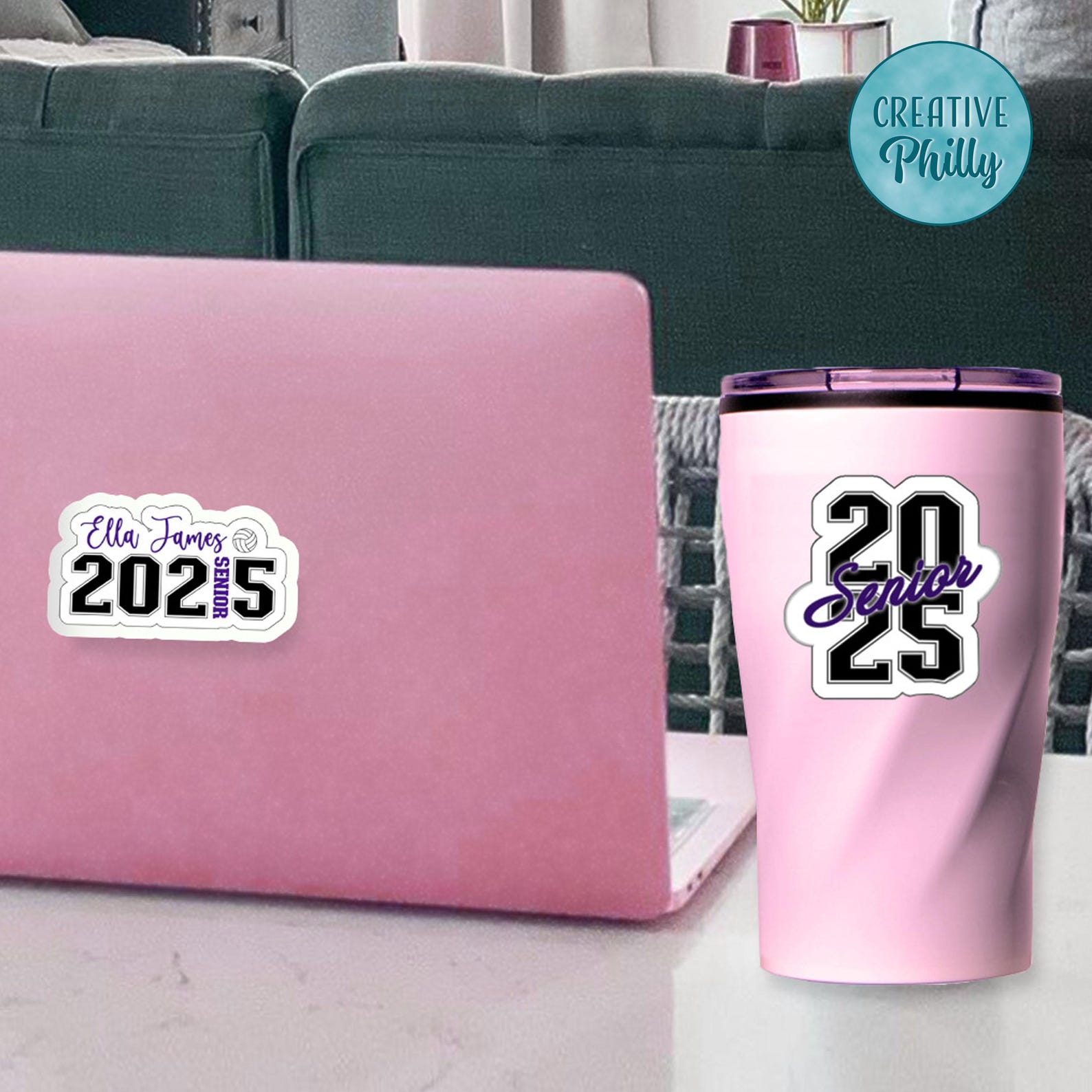 Personalized Senior Stickers 6-pack Custom Senior Sticker Pack Class of ...