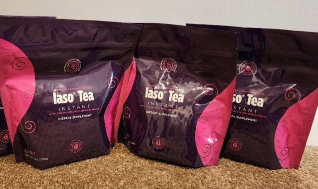 TLC Laso Raspberry Lemonade Detox Instant Tea-whole Bag With 25 Packets ...