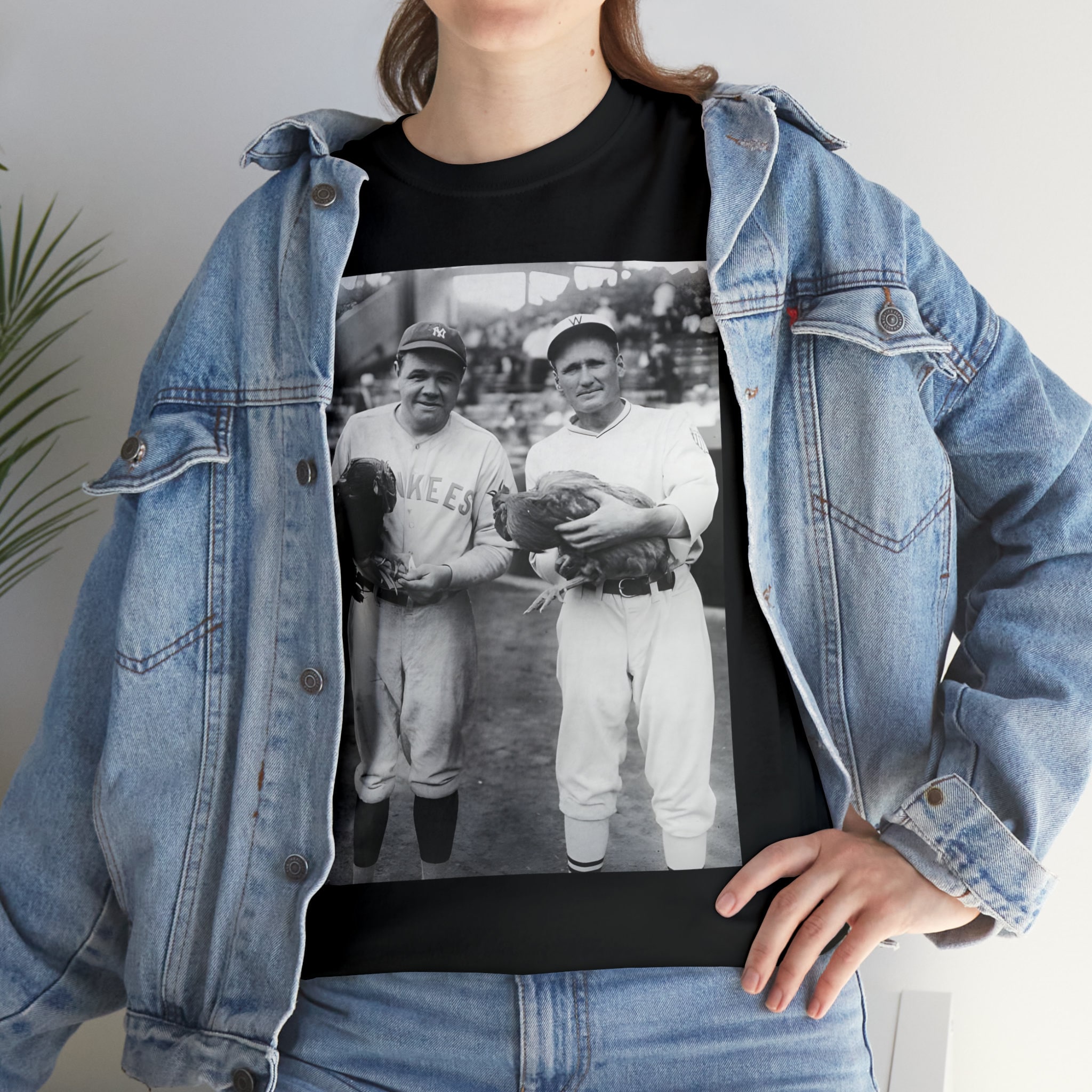 Babe Ruth and Walter Johnson Shirt Celebrate Baseball's Greatest ...