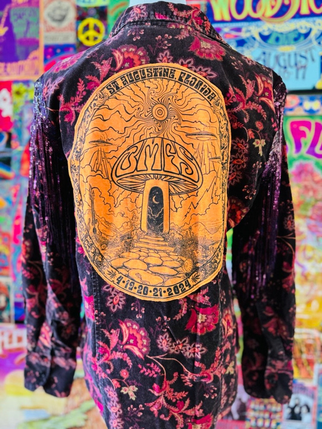 Victorian Corduroy Cowboy Billy Strings BMFS Long Sleeve With Sparkle ...