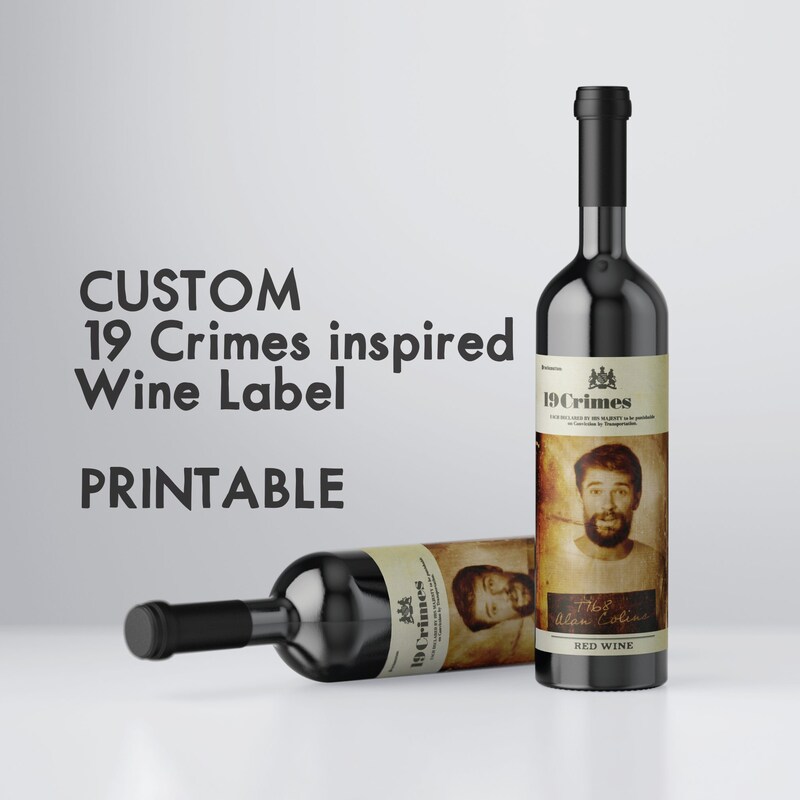 Custom Wine Labels - Etsy