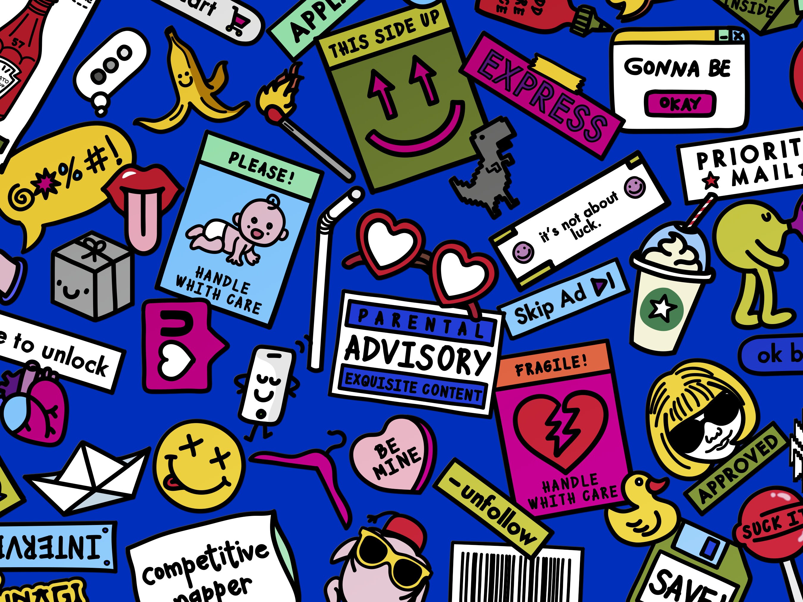 Laptop Stickers Stickers for Hydro Flask STICKER PACK - Etsy