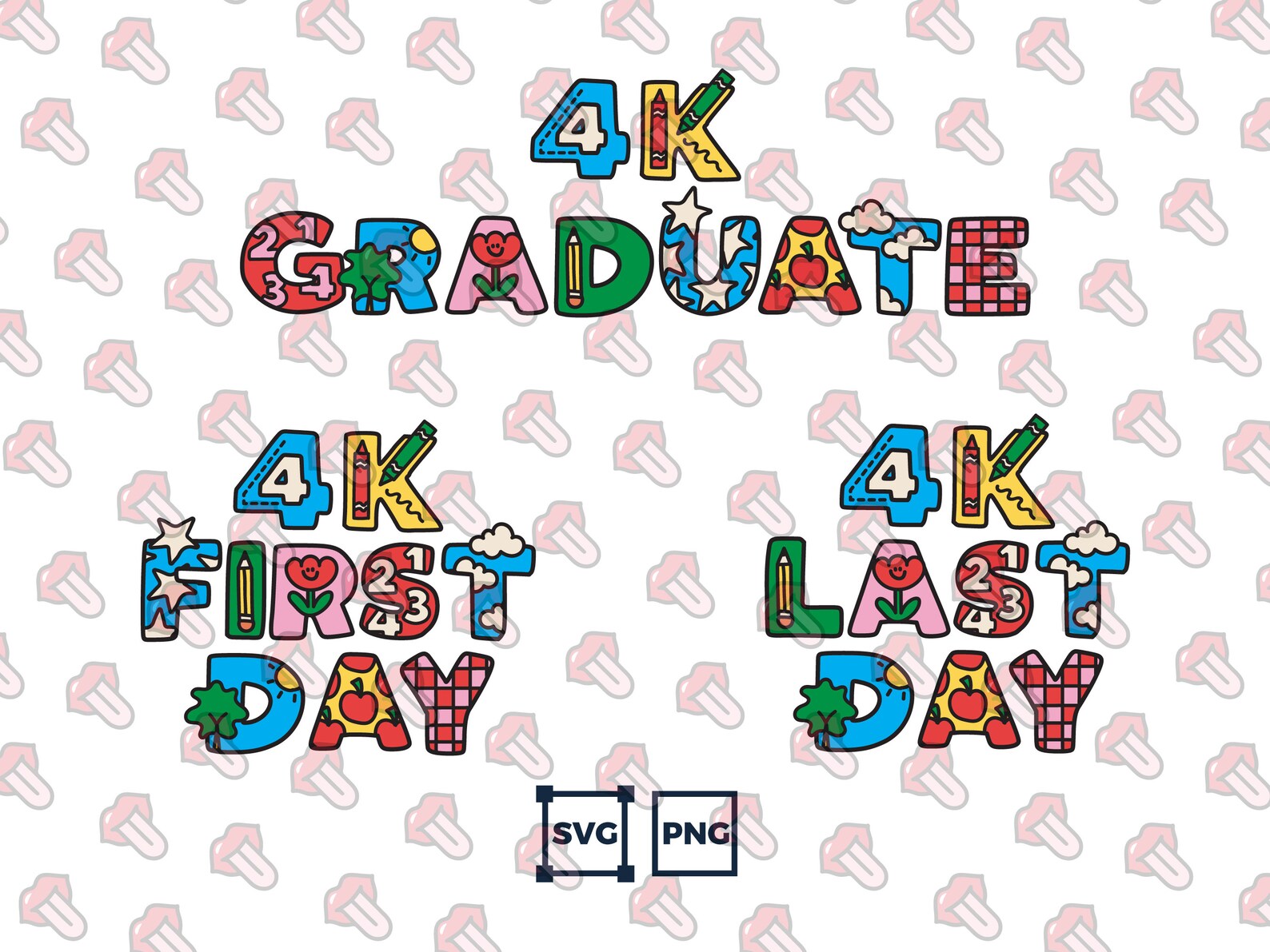 4K Graduate SVG 4K Graduation Svg 4K Teacher Mug 4K First - Etsy