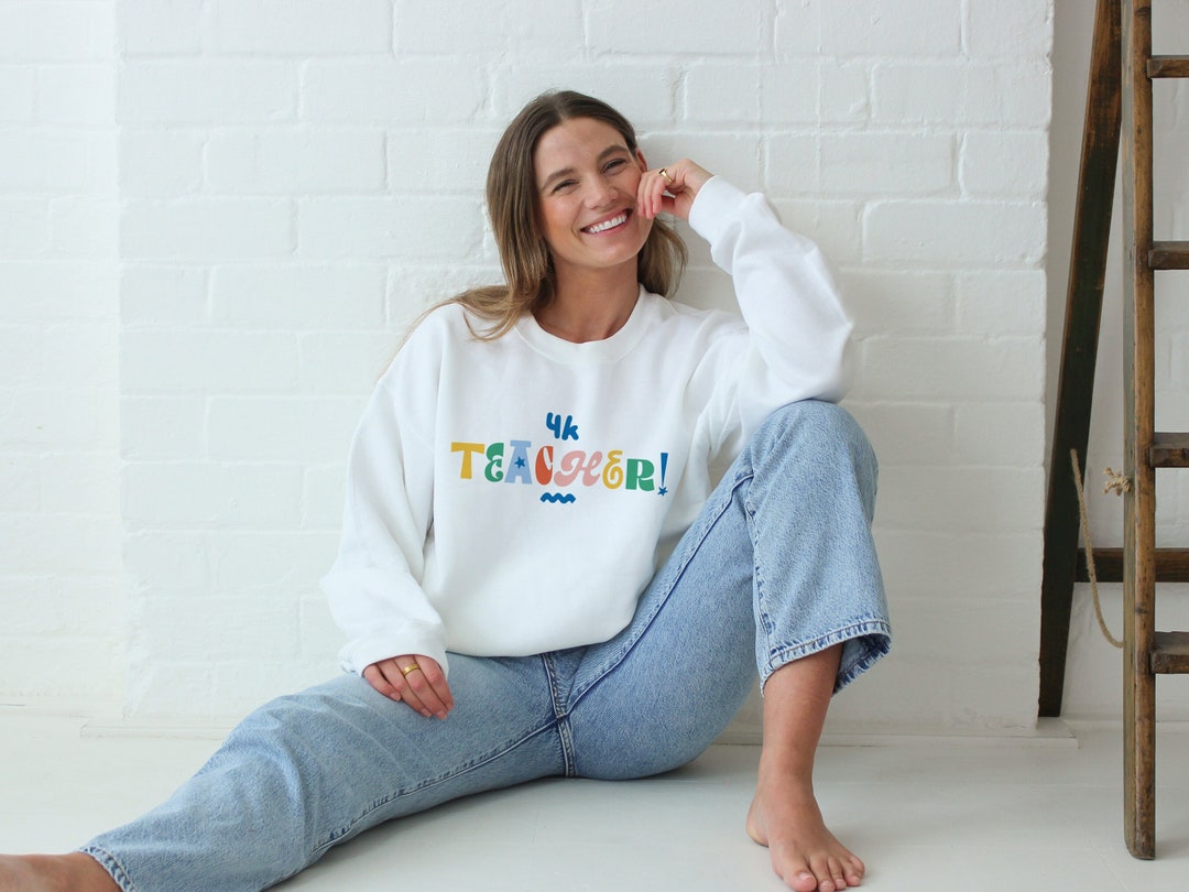 4k Teacher, 4K Kinder, 4k Teacher Sweatshirt, 4k Teacher Sweater, 4K ...