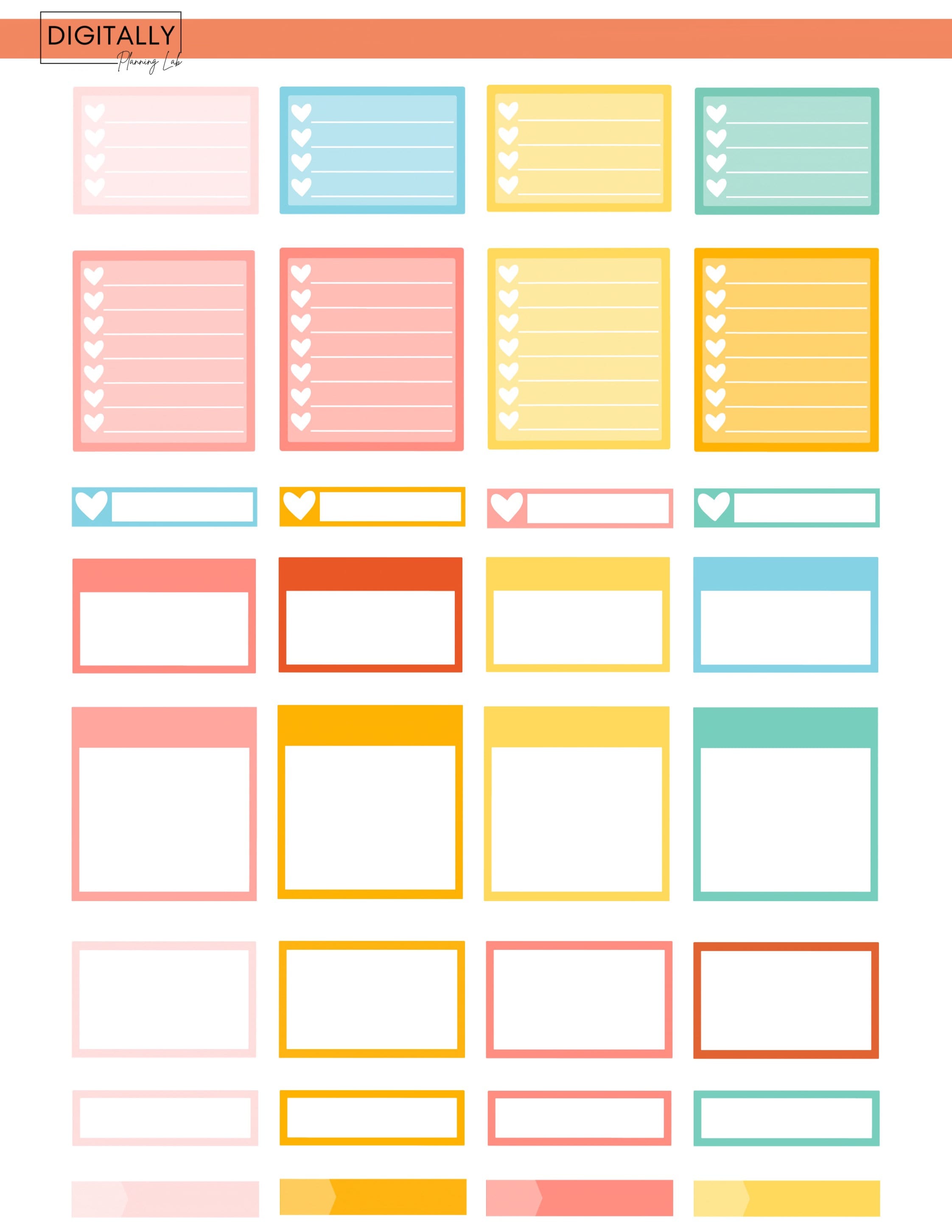70s Retro Digital Stickers Goodnotes Stickers PNG - Etsy