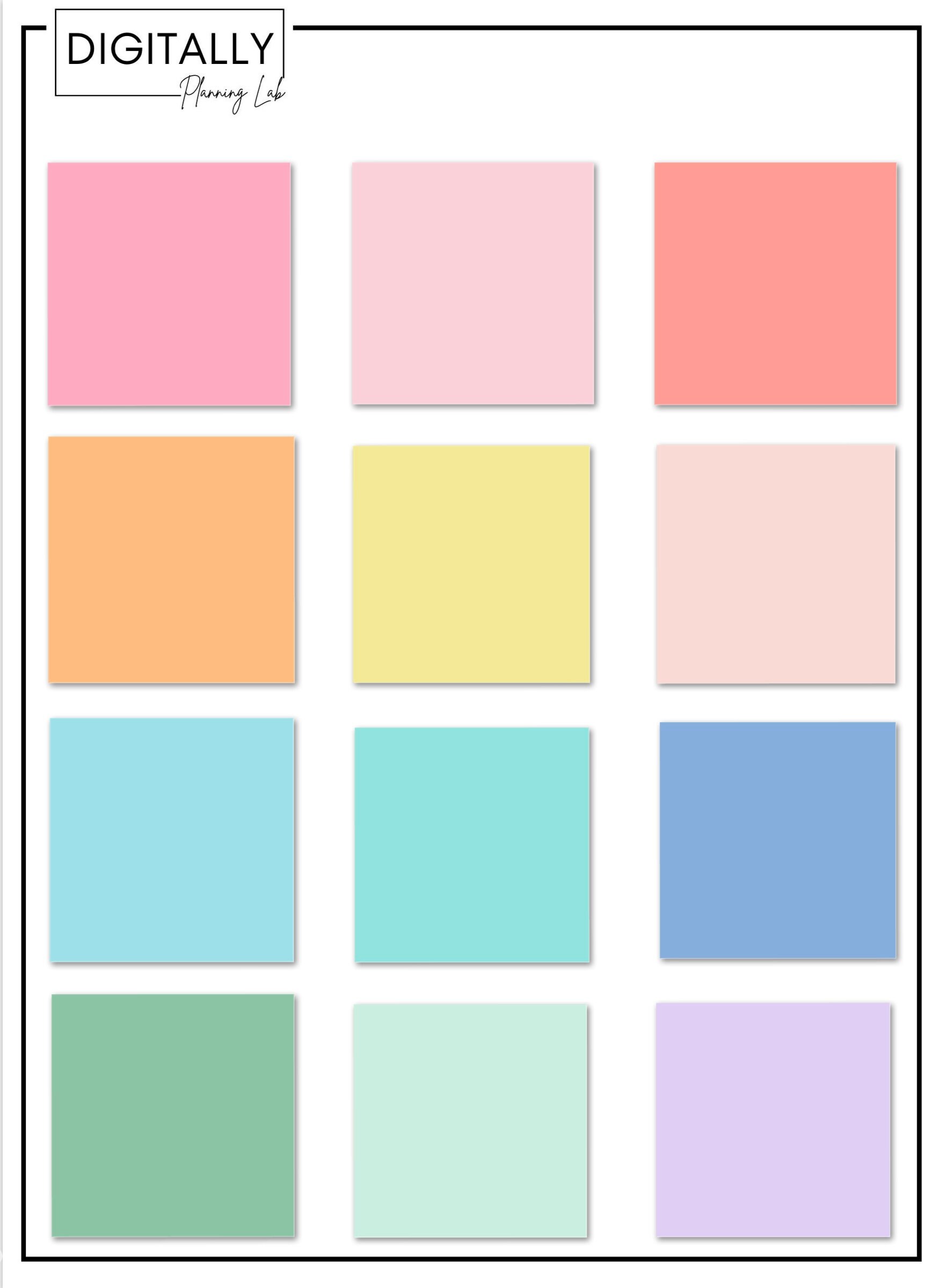 Sticky Notes Pack| Goodnotes Stickers | PNG | Digital Planning | iPad ...