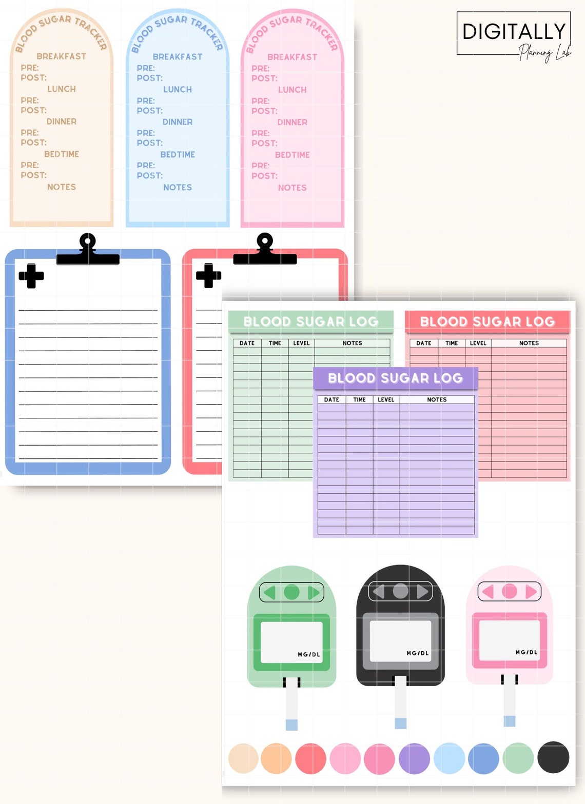 Medical Bundle Stickers | Goodnotes Stickers | PNG | Digital Planning ...