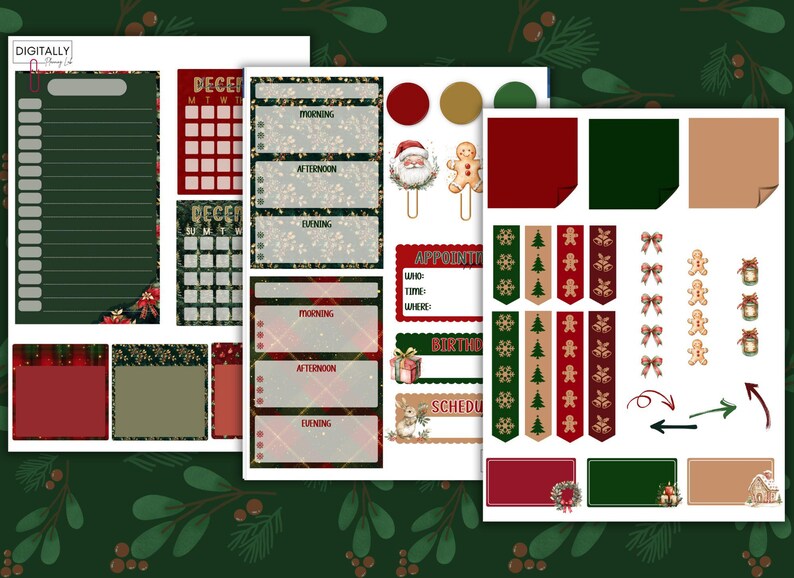 Christmas Joy! Big Sticker Pack| Goodnotes, Notability, Noteshelf, Xodo ...