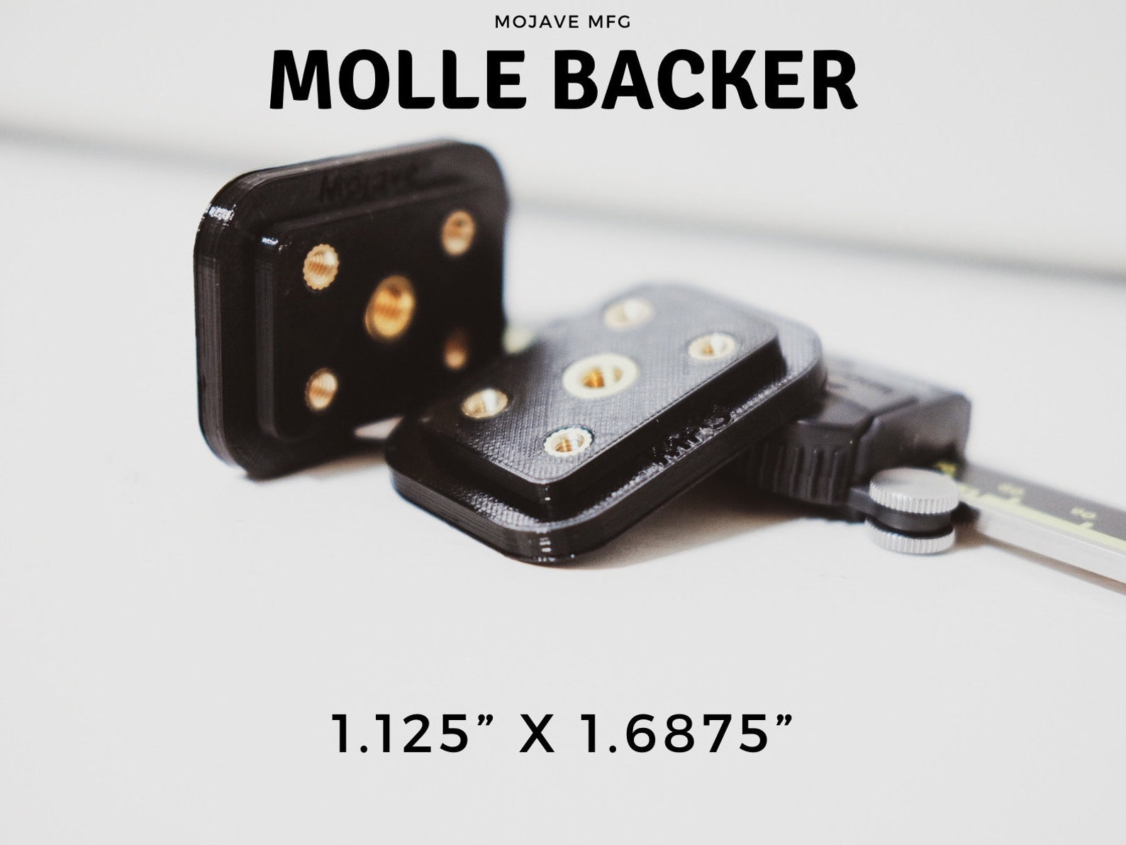 1.125” X 1 11/16” Smartcap Evoa Molle Panel Backer (2 Pack) - Etsy