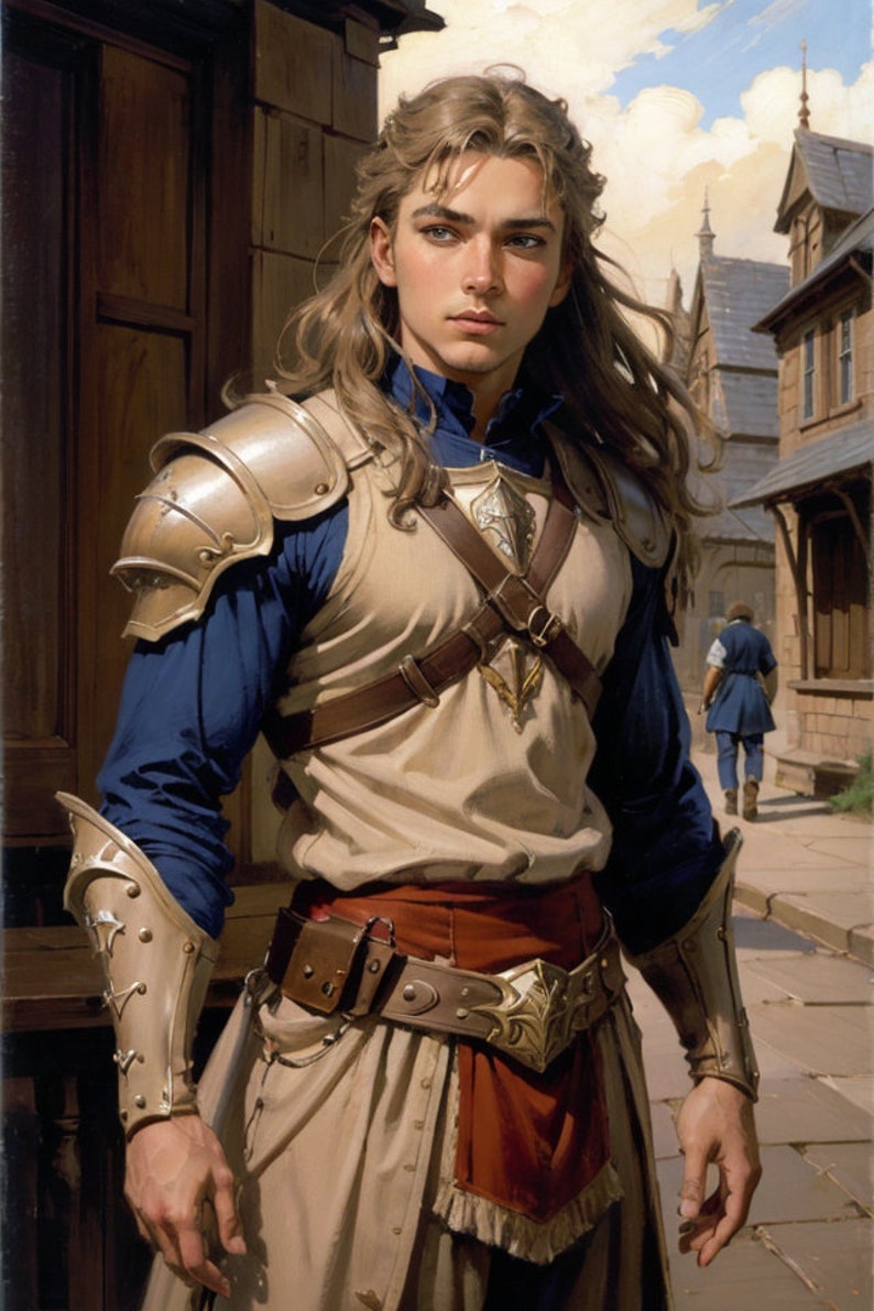 50 Dnd Character Art Illustrations Clerics BUNDLE - Fantasy Character ...