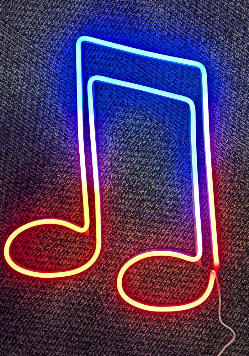 Govee Rope Light Music Note Wall Frame (10ft & 6.5ft) - Etsy