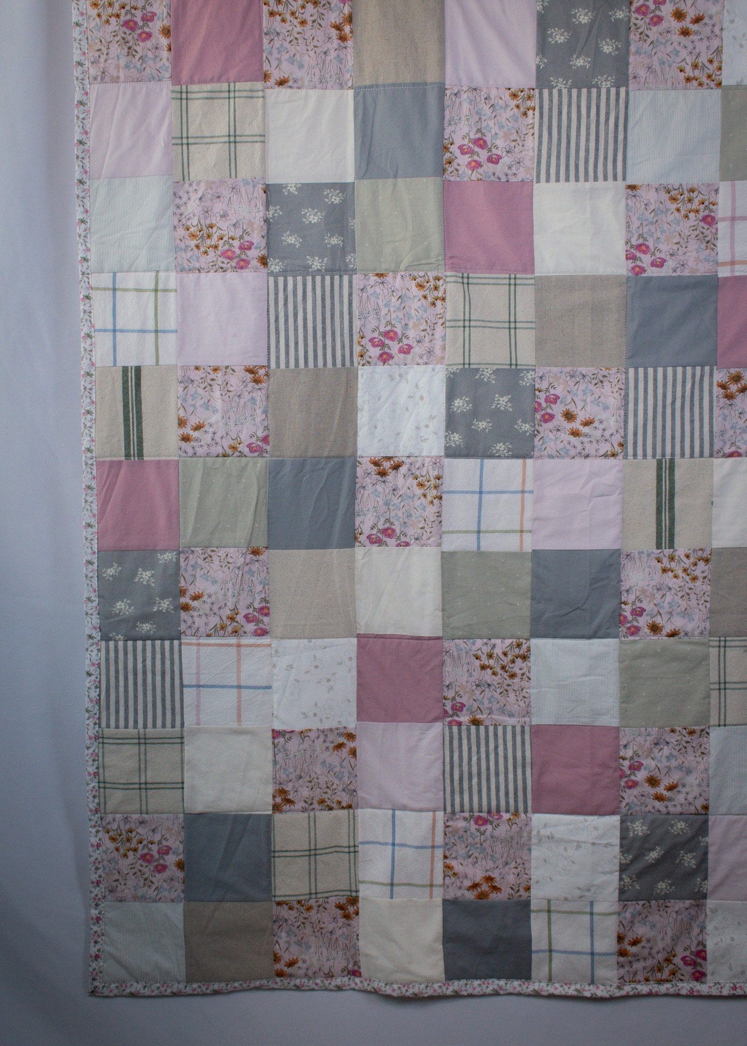 Spring Flowers Quilt - Etsy
