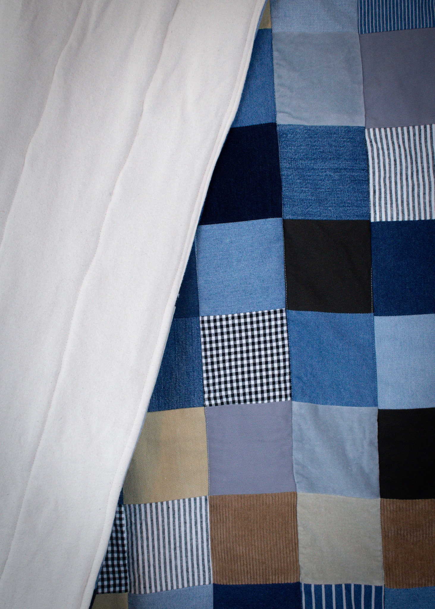 Blue Jean Quilt - Etsy