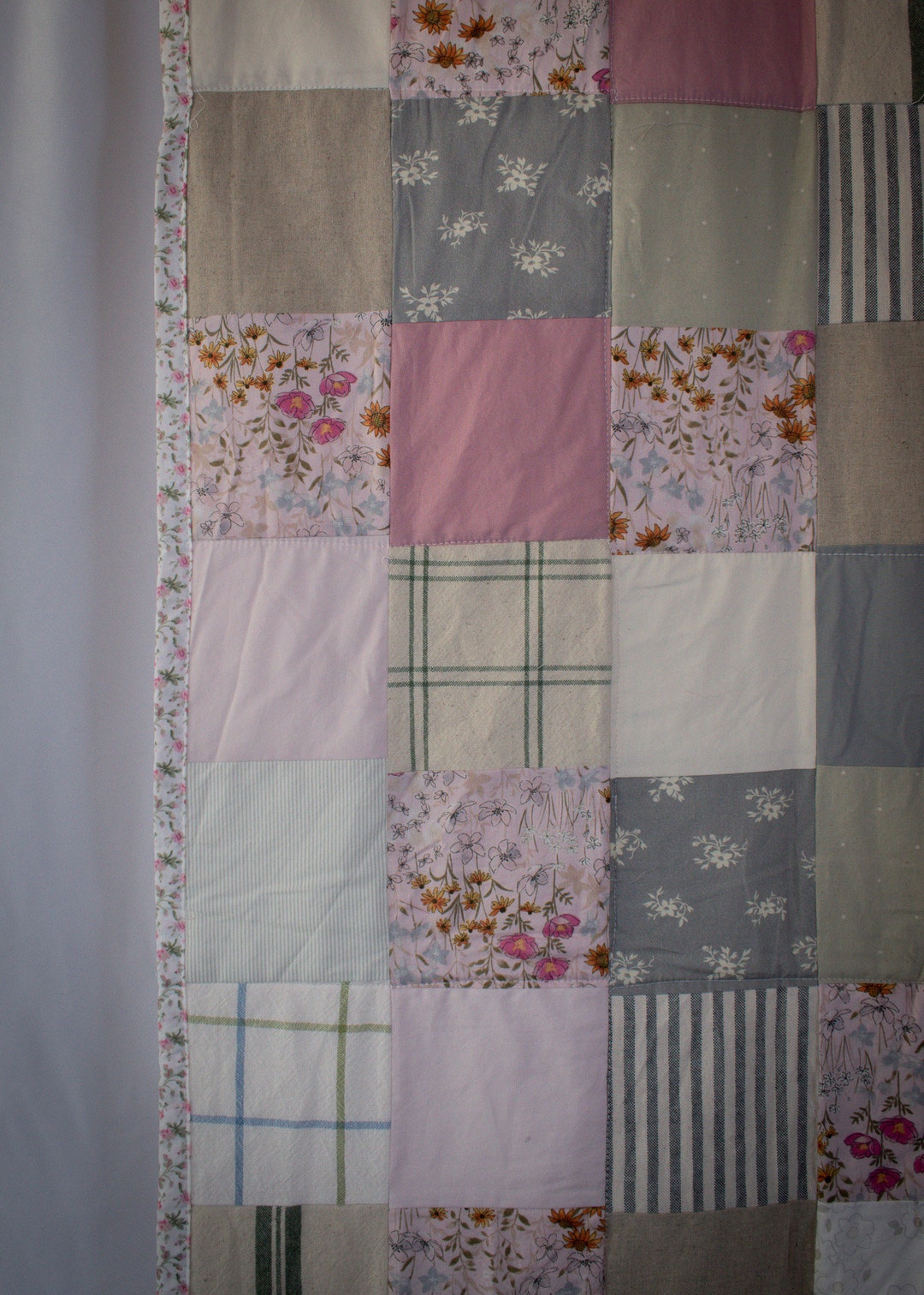 Spring Flowers Quilt - Etsy