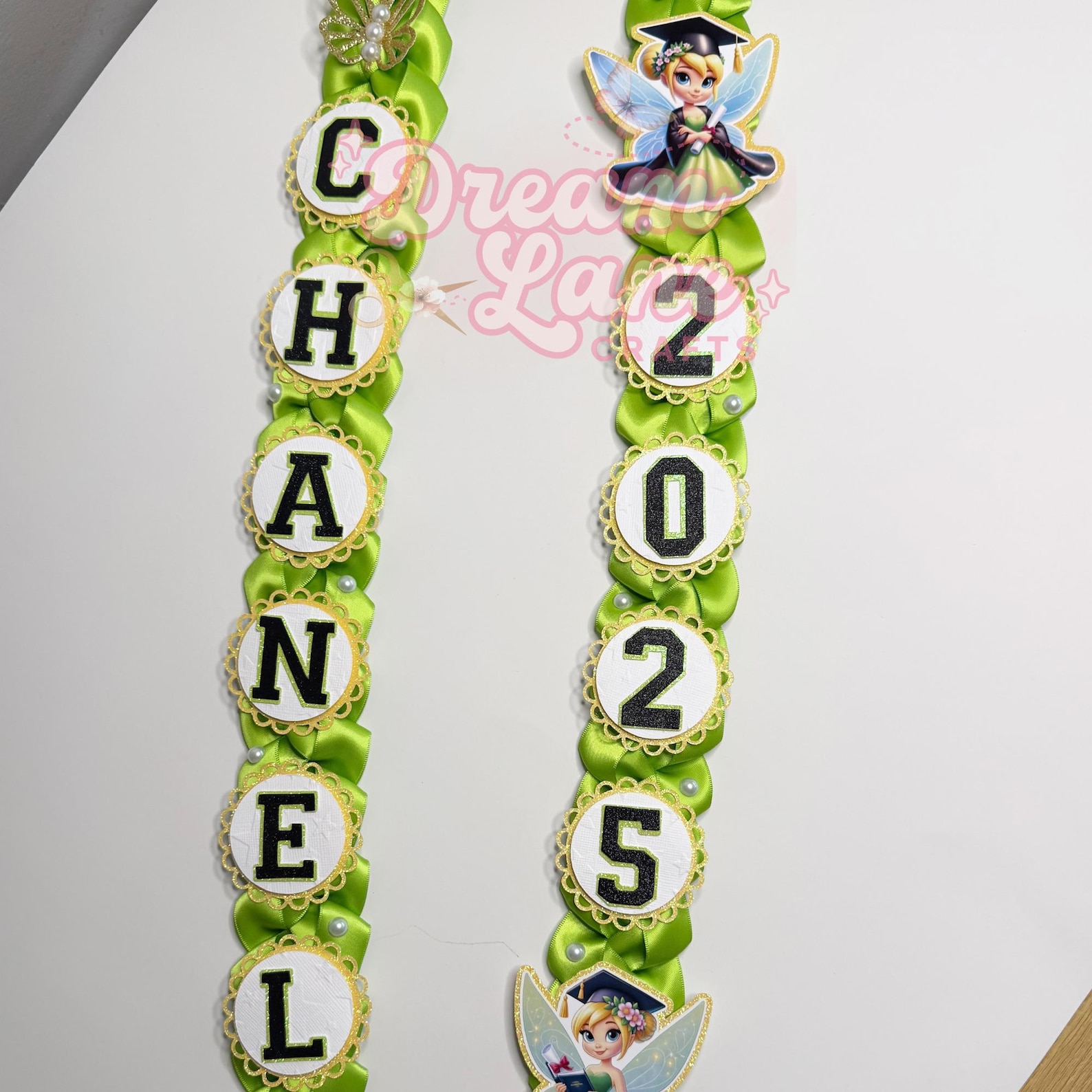 Custom Graduation Lei Promotion Gift Lei Senior Night Gift Lei Ribbon ...