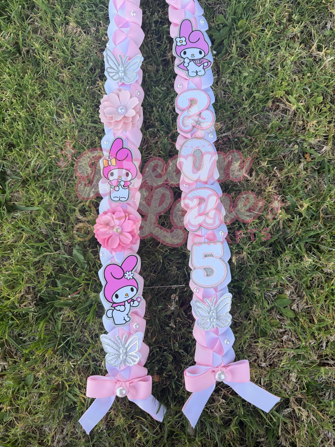Custom Graduation Lei Promotion Gift Lei Senior Night Gift Lei Ribbon ...