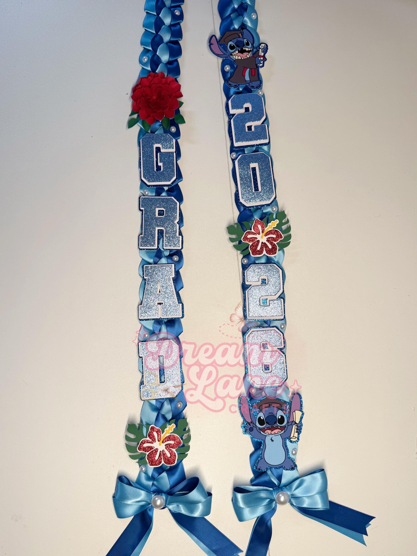 Custom Military Graduation Lei Promotion Gift Lei Senior Night Gift Lei ...