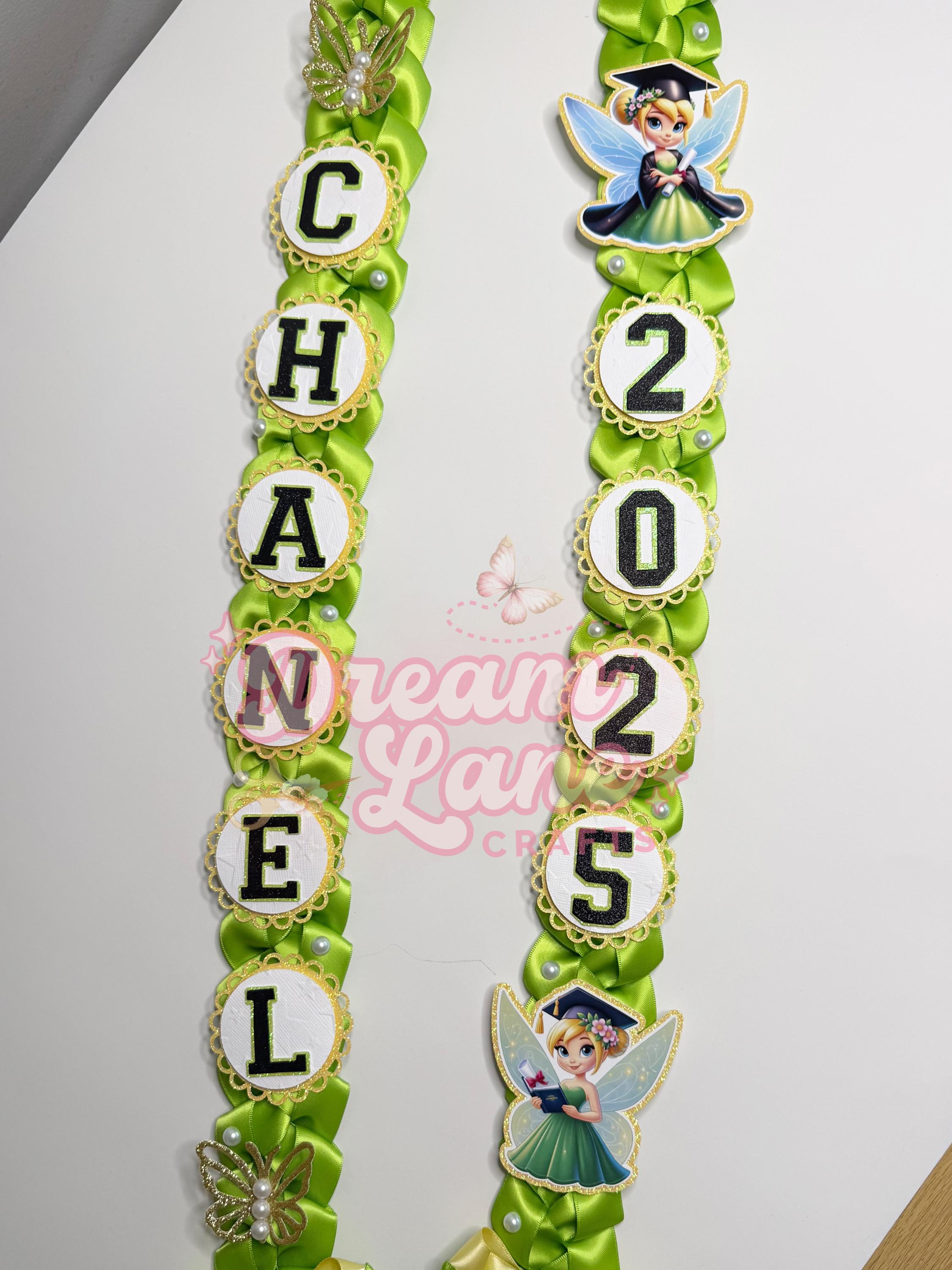 Custom Graduation Lei Promotion Gift Lei Senior Night Gift Lei Ribbon ...