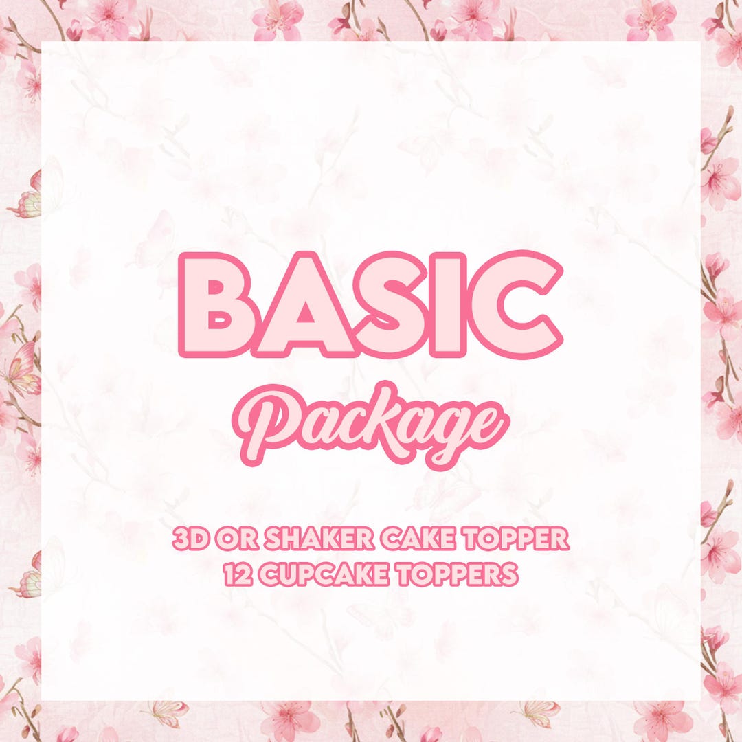 Custom Basic Party Package - Etsy
