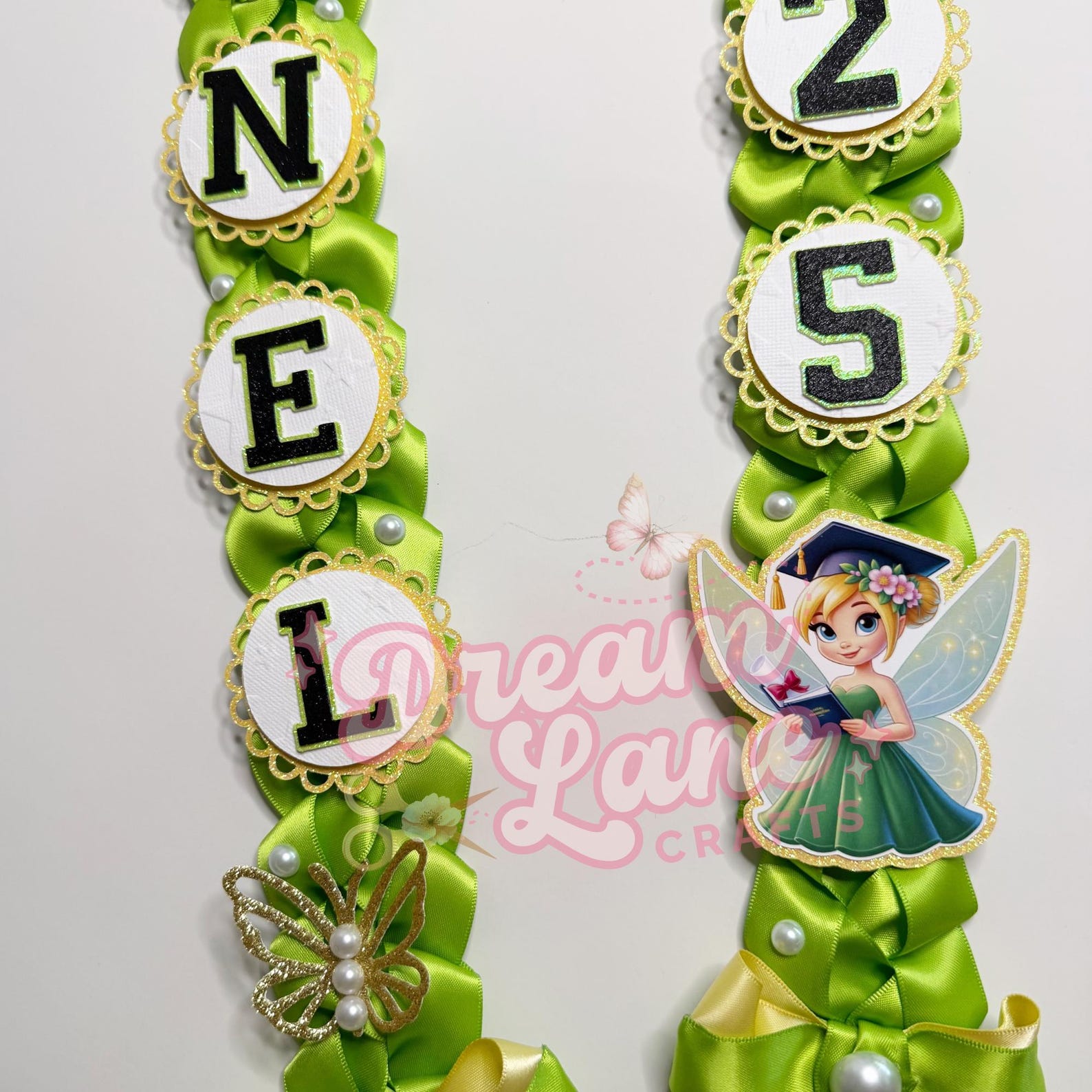 Custom Graduation Lei Promotion Gift Lei Senior Night Gift Lei Ribbon ...