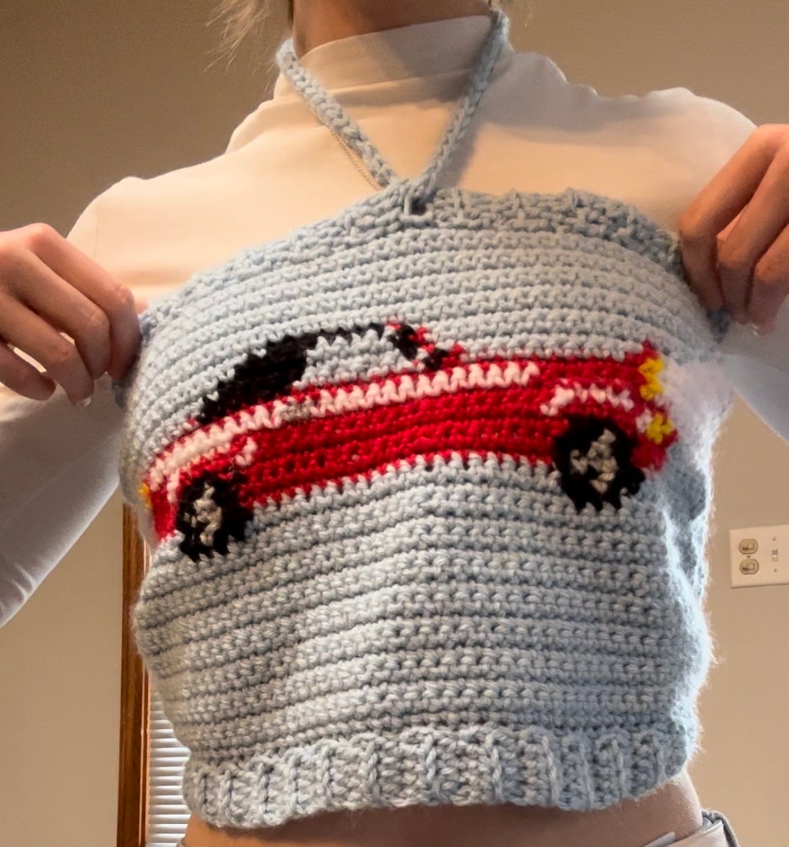 Miata Crochet Halter Top - Etsy