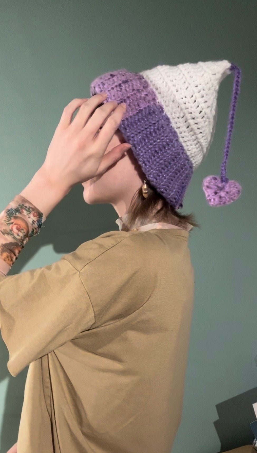 Heart to Heart Crochet Jester Hat - Etsy