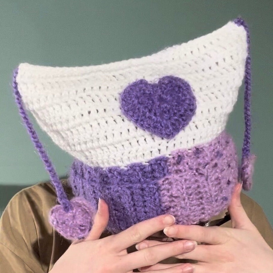 Heart to Heart Crochet Jester Hat - Etsy