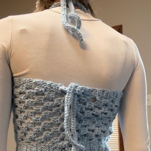 Miata Crochet Halter Top - Etsy
