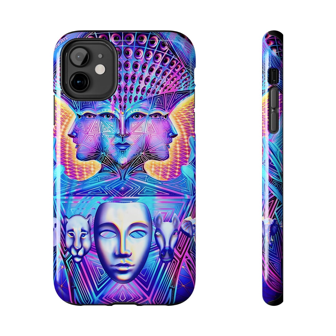The Triple Mask Tough Phone Cases/ Metaphysical/sacred Symbols ...