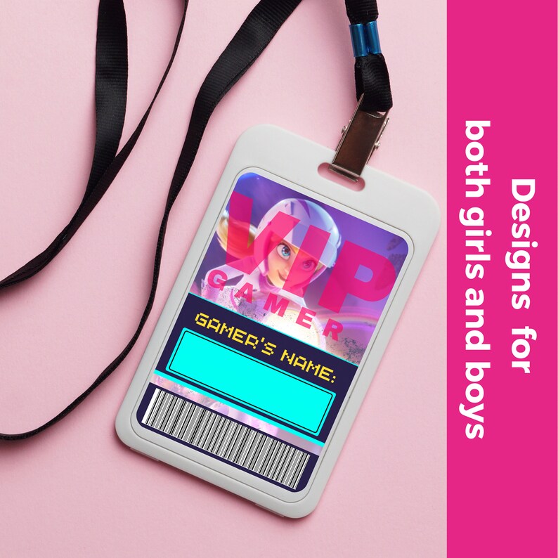 Super Mario Movie Party Favors Bundle W/O Bar Code Instant Download ...