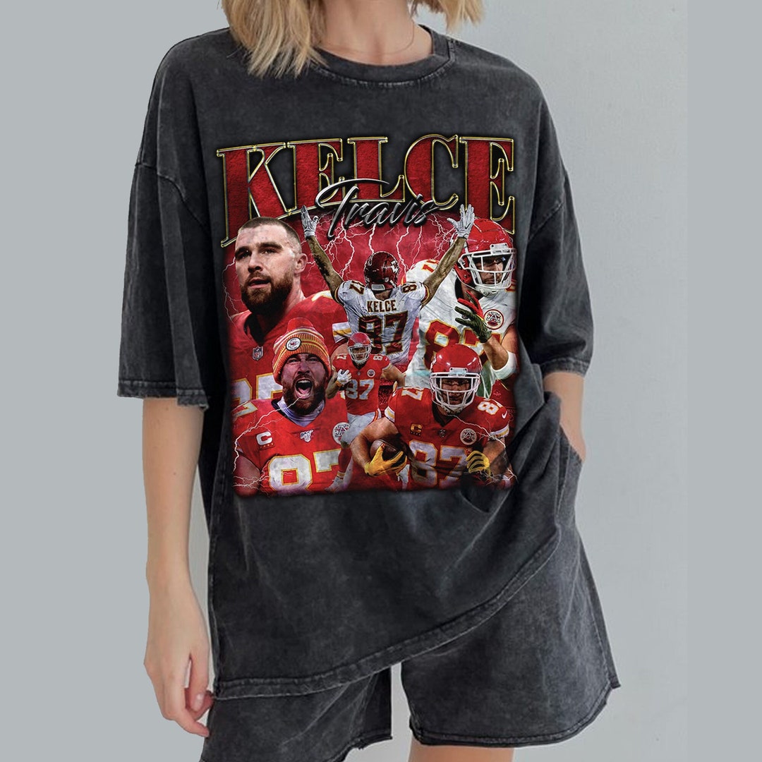 Travis Kelce 87 Shirt Kelce Footbal Shirt Kansas City - Etsy