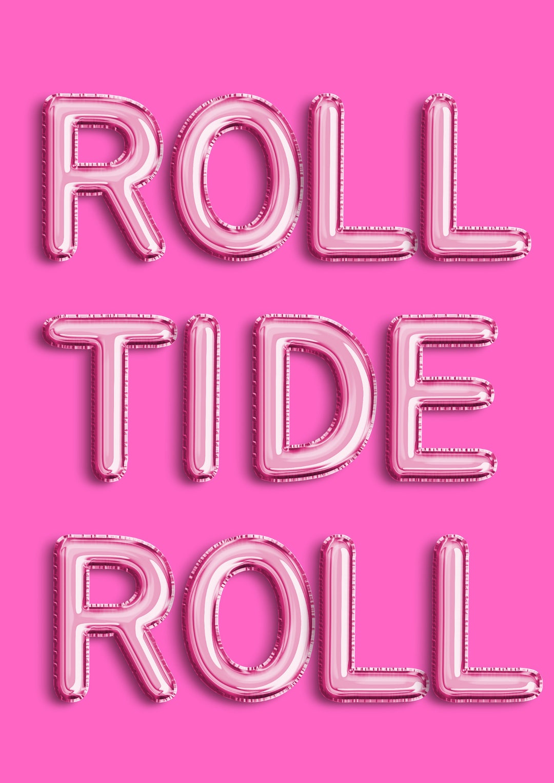 ROLL TIDE ROLL Print - Etsy