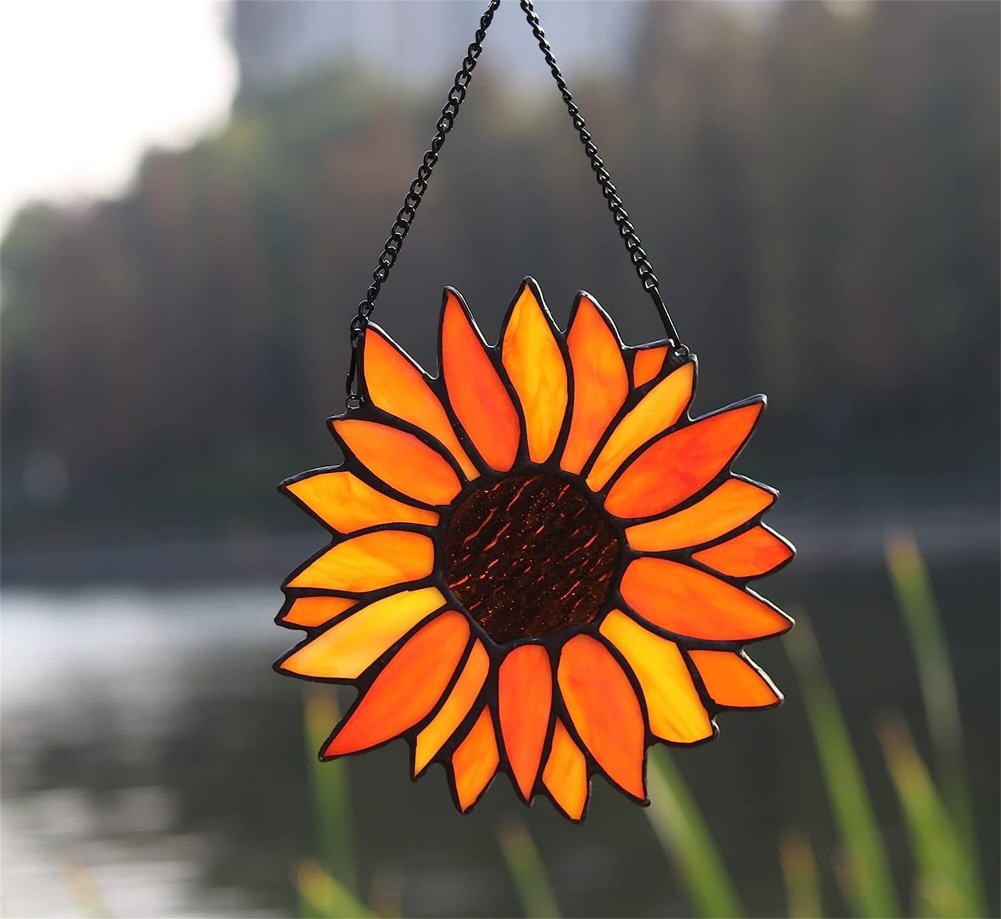 Sunflower Sun Catcher Sunflower Window Hanging-handmade - Etsy