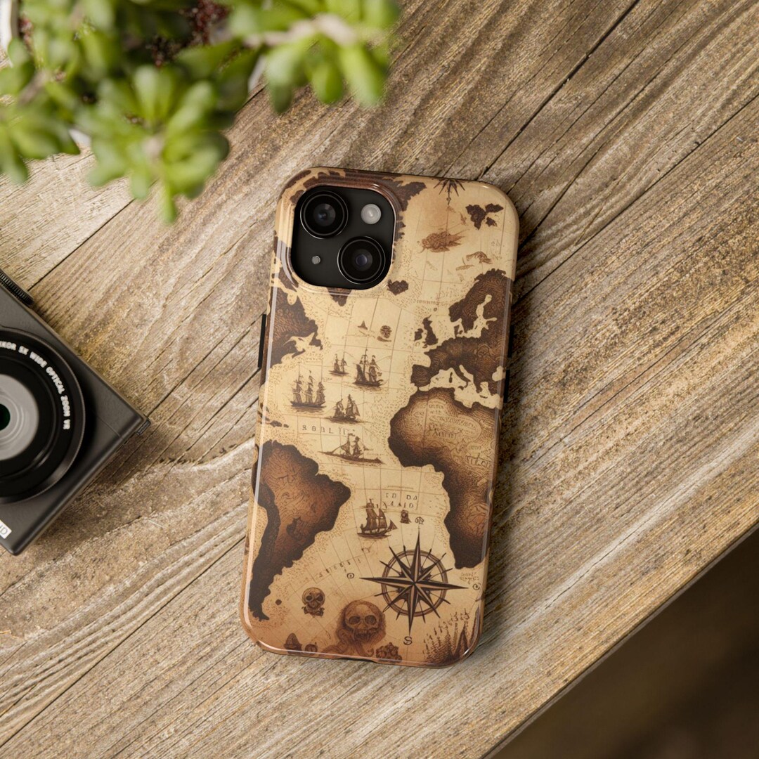 Vintage Pirate Map Phone Cases | Tough Phone Cases | iPhone & Samsung ...