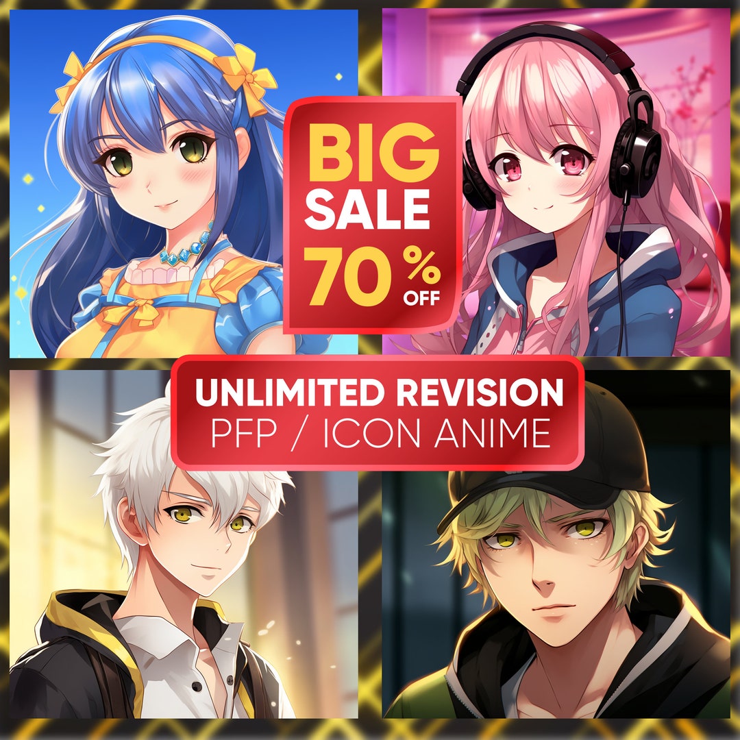 Custom Drawing Anime Commission PFP Anime Original Character for ...