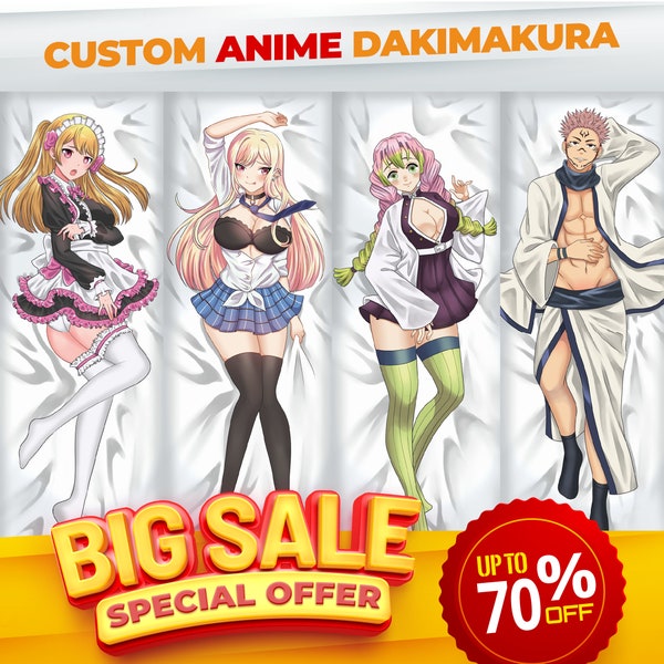 Makima Anime Body Pillow - Etsy Australia