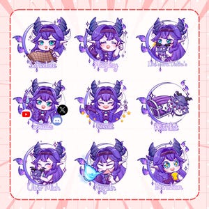 Custom Twitch Panels or Panel Twitch, Vtuber Panel, Anime Panel, Pet ...