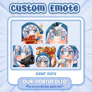 Custom Twitch Emotes, Kick Emote, Sub Emotes, Vtuber Emote, Chibi ...
