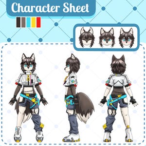 Custom Character Reference Sheet for Your Avatar | Custom Reference ...