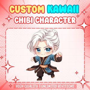 Custom Cute Chibi Anime Character Commission Cute Anime | Chibi Art ...