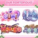 Custom Vtuber Logo Kawaii, Cute and Animated for Stream Twitch, Kick ...