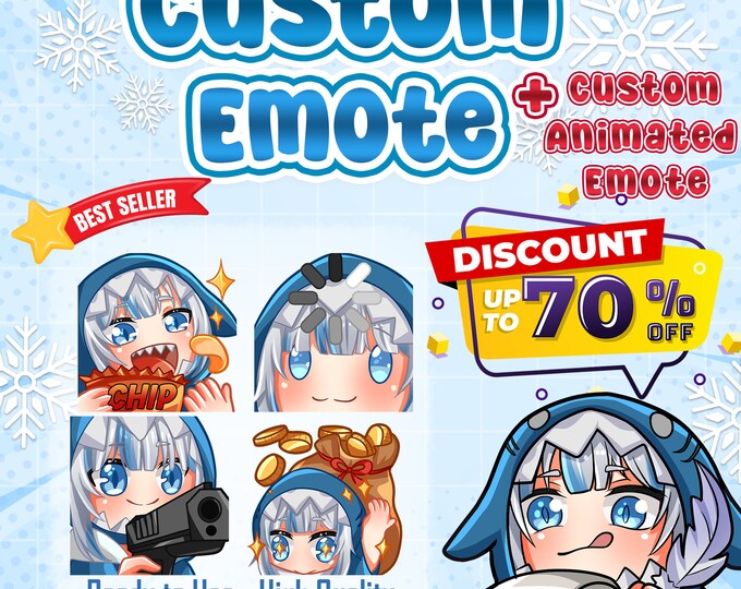 Custom Animated Emotes, Emojis, Sub Emotes for Your Twitch, Youtube ...