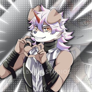 Custom Drawing Anime Character Furry Commission, Fursona, Anthro, Furry ...