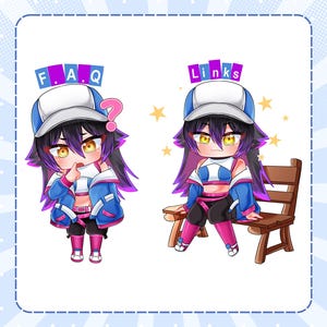 Custom Twitch Panels or Panel Twitch. Pet Panel, Chibi Panel for Your ...