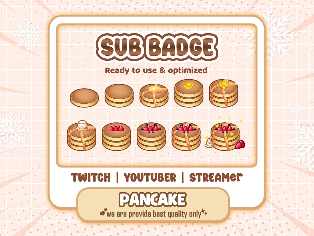 Custom Badge and Sub Badge From Your Vtuber , Animal, Pet, Anime ...