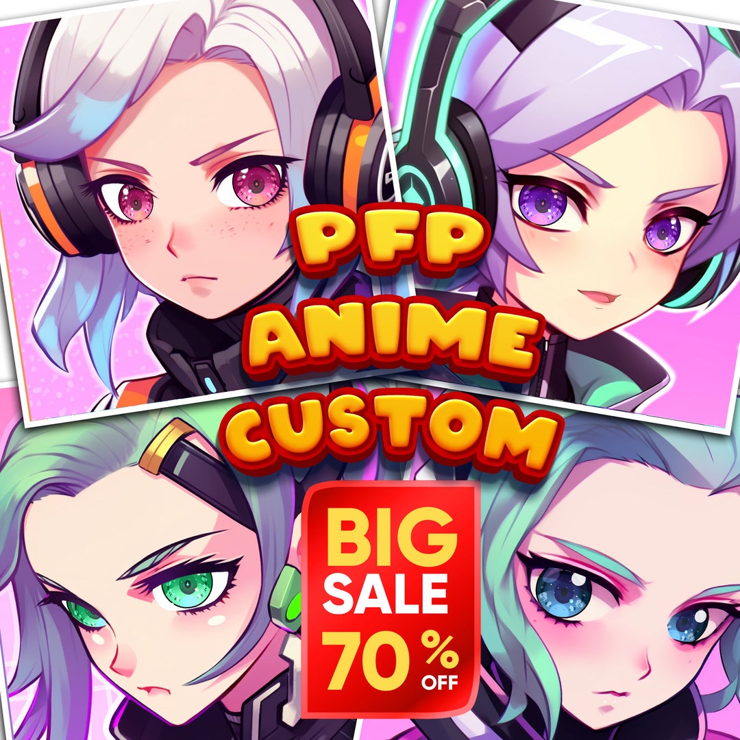 Custom Drawing Anime Art Commission PFP, Avatar, Anime Couple, or Anime ...