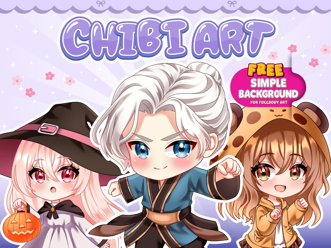 Custom Chibi Character Illustration : Cute Anime | Chibi Art | Chibi ...