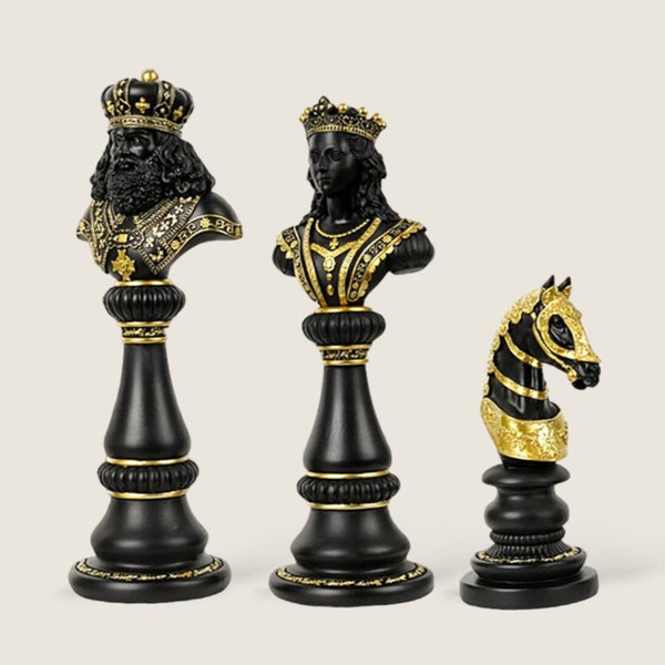 Knight Chess Statue - Etsy