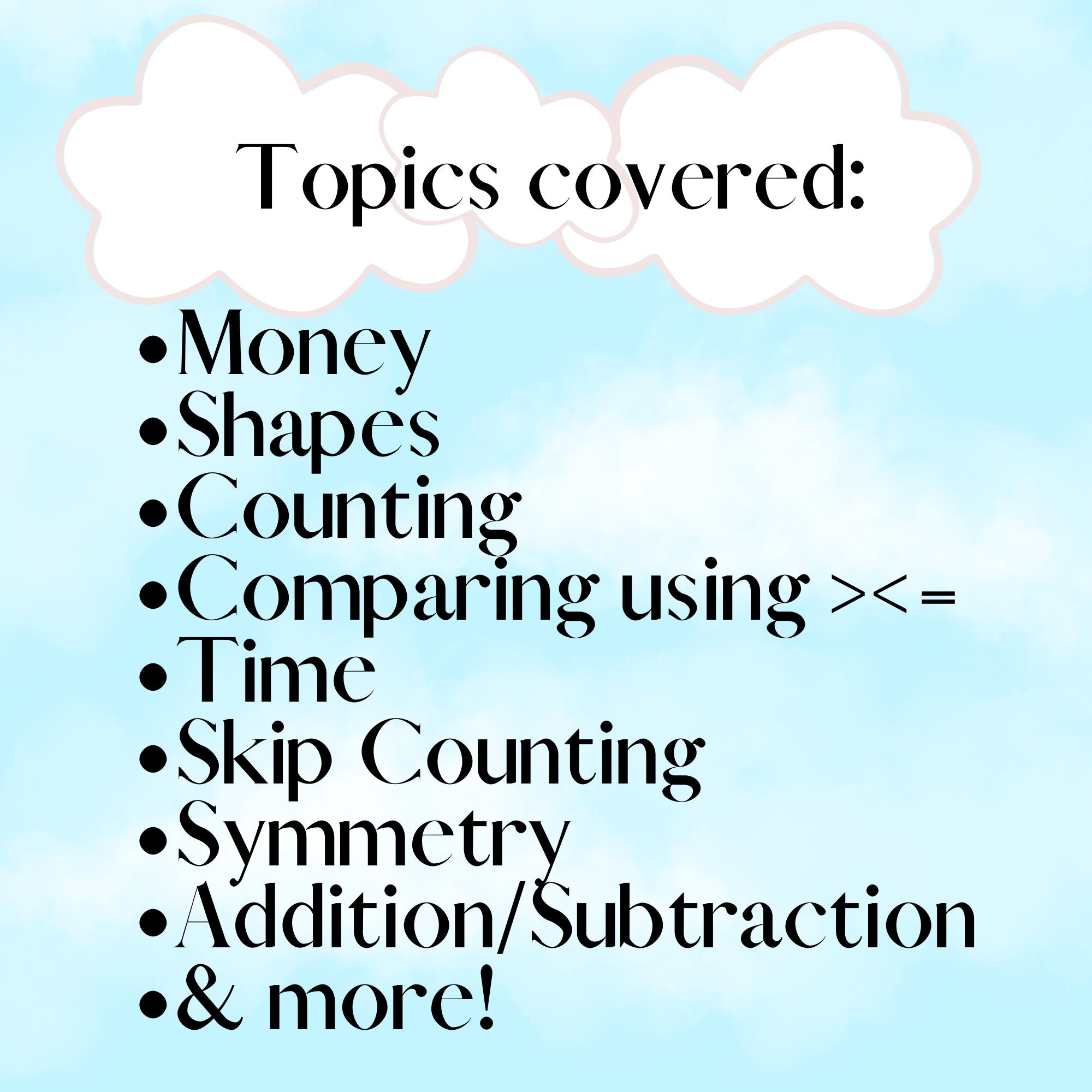 Kindergarten Math Bundle - Etsy