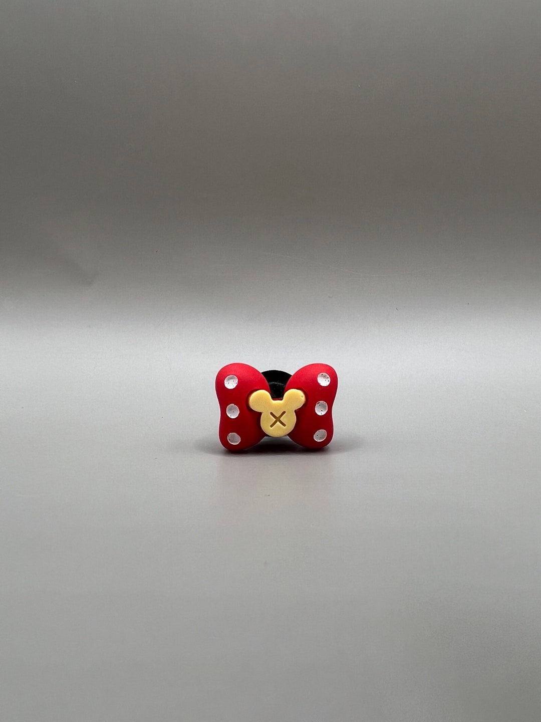 Red Minnie Bow Croc Charm - Etsy